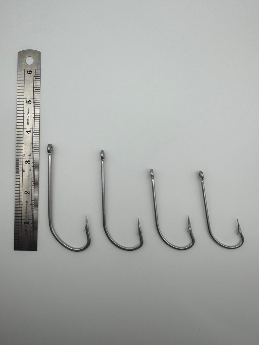 Stainless Steel Trolling Hooks – Knot For Nothing Fishing